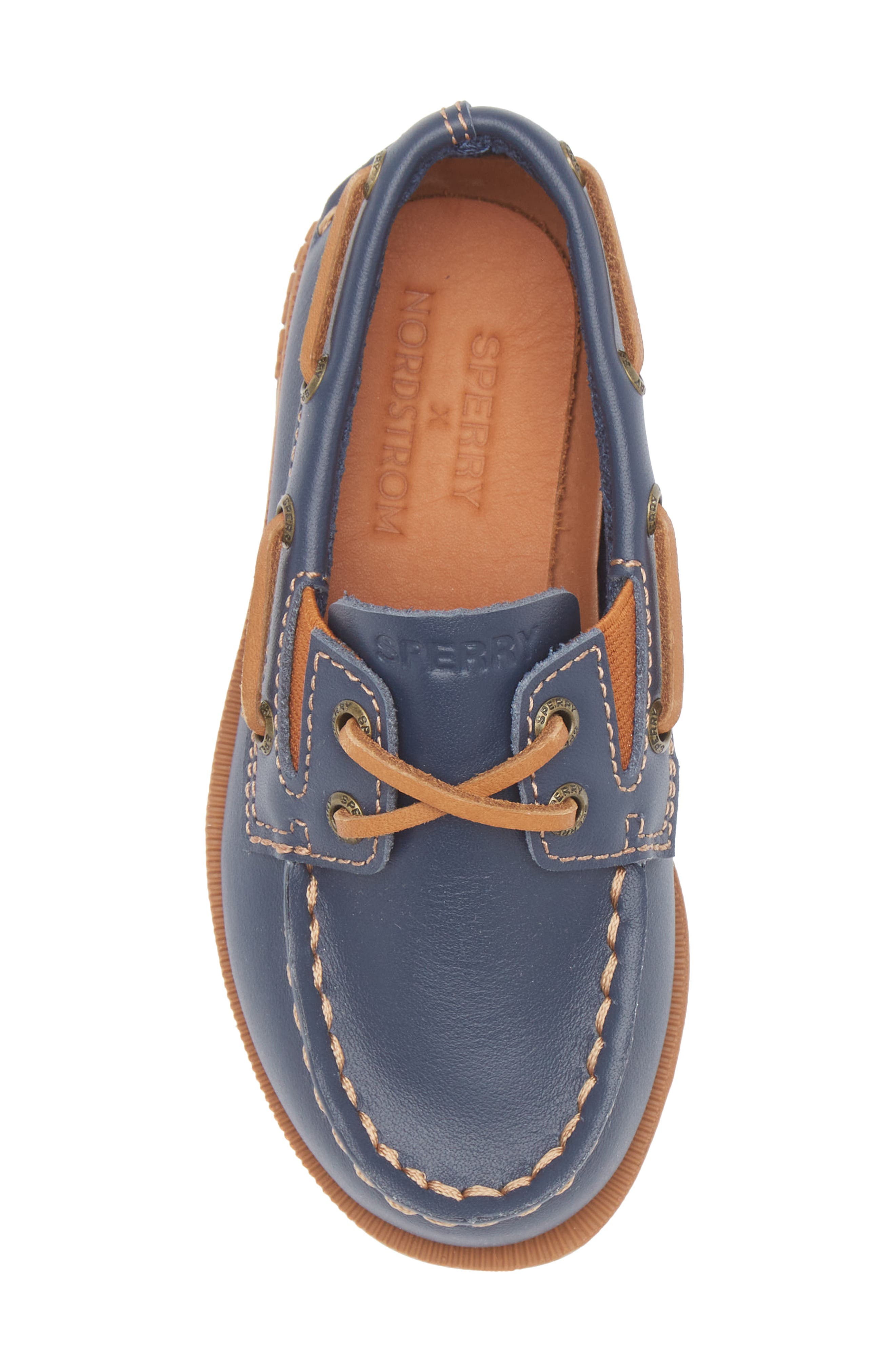 Sperry Kids' Authentic 2-Eye Leather Boat Shoe | Nordstromrack