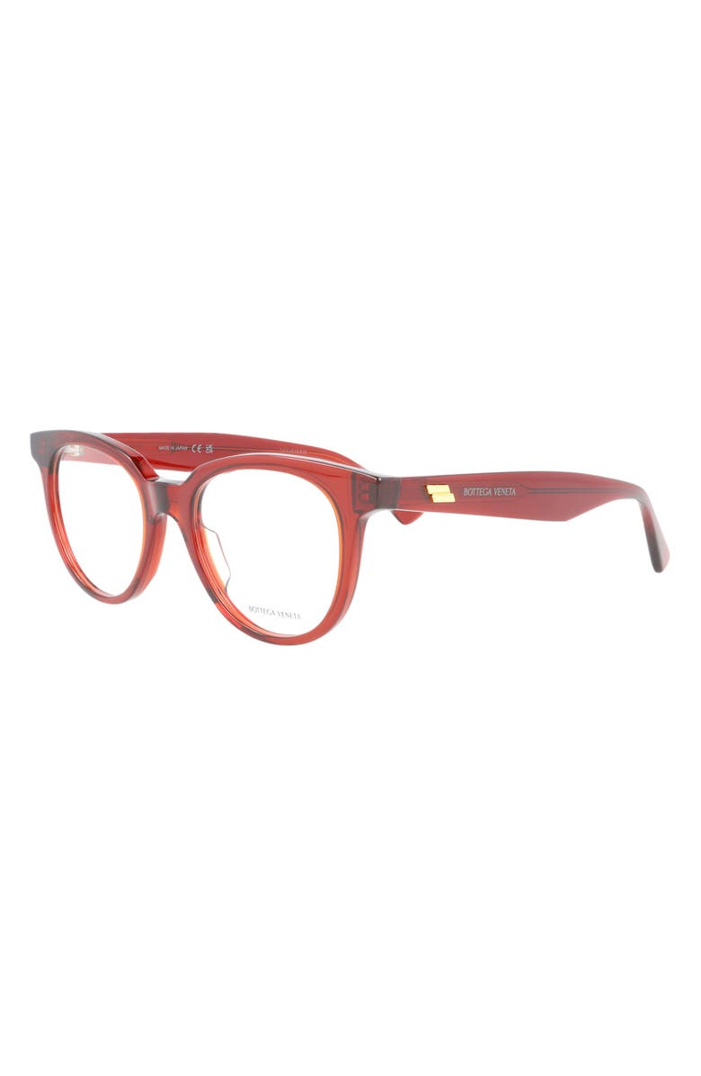 Bottega Veneta 49mm Round Optical Frames | Nordstromrack