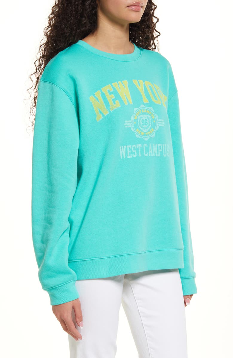 Vinyl Icons New York Campus Cotton Blend Sweatshirt | Nordstromrack