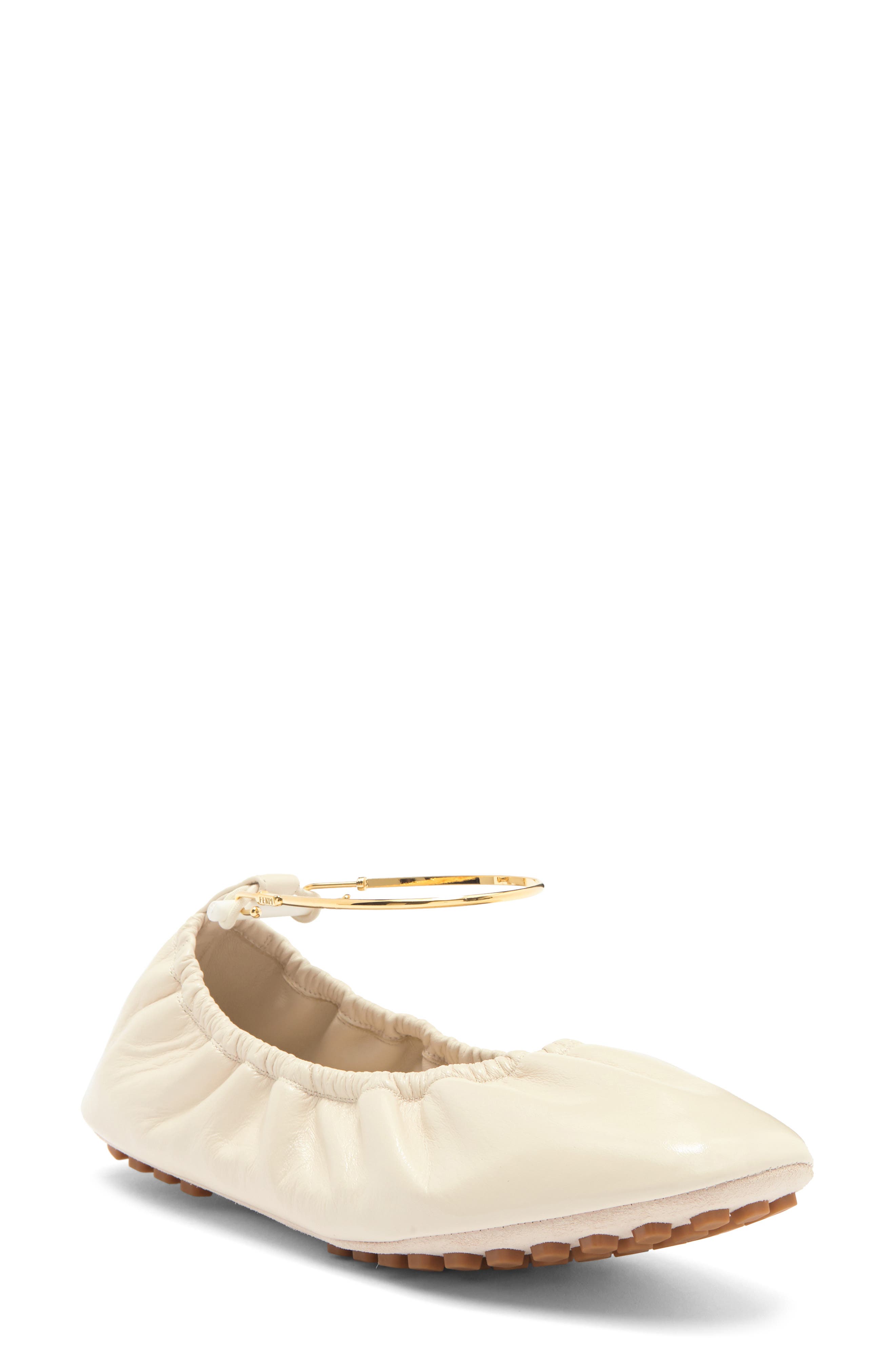 Fendi Shell Ballet Driving Shoe (Women) | Nordstromrack