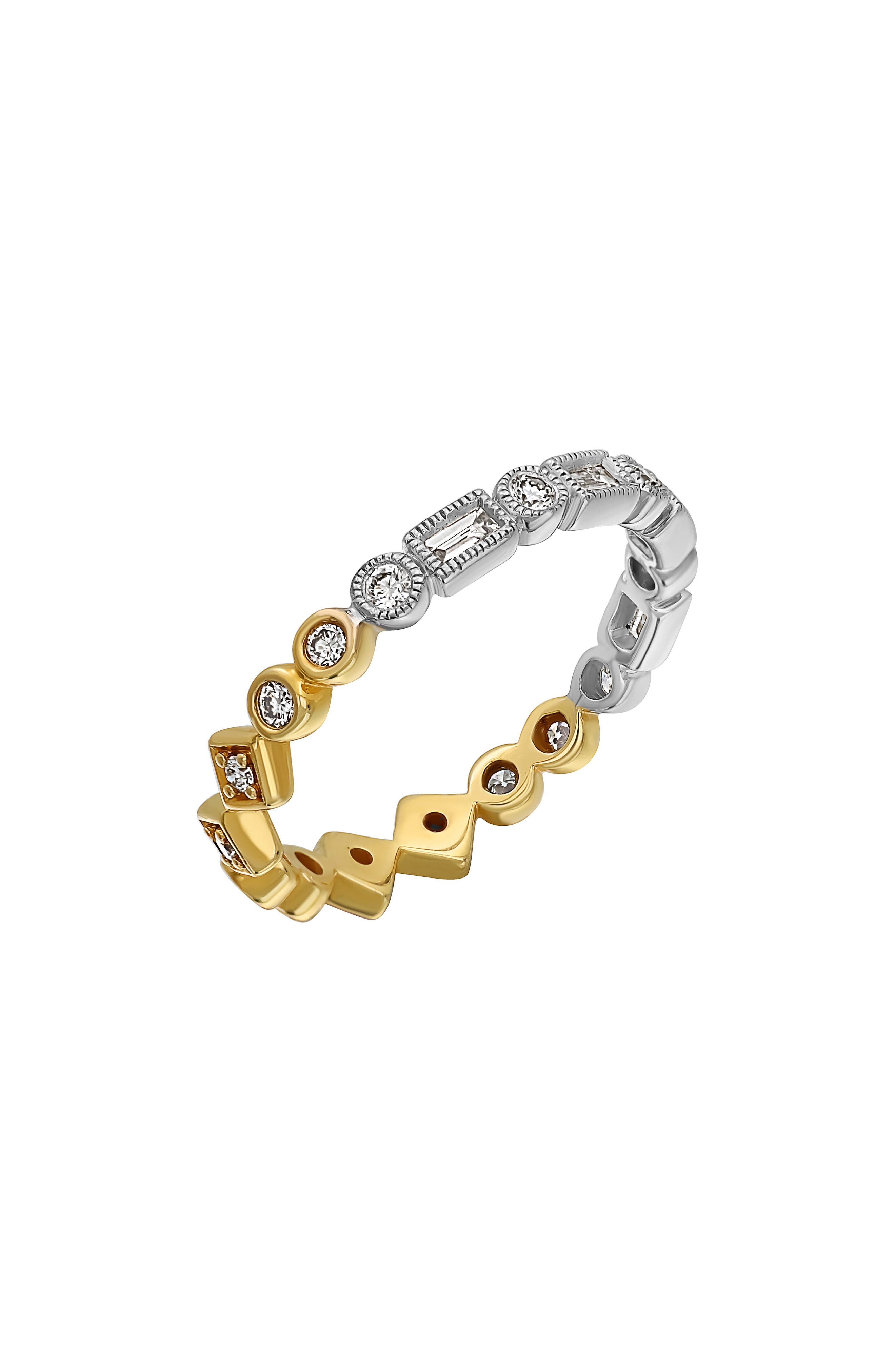 Bony Levy Maya Diamond Two-Tone Ring | Nordstromrack
