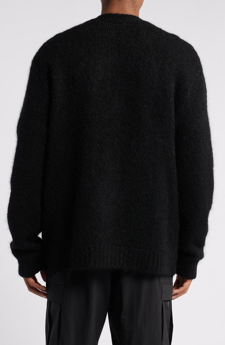 Saturdays NYC Michael Shaggy Mohair & Wool Blend Cardigan | Nordstromrack