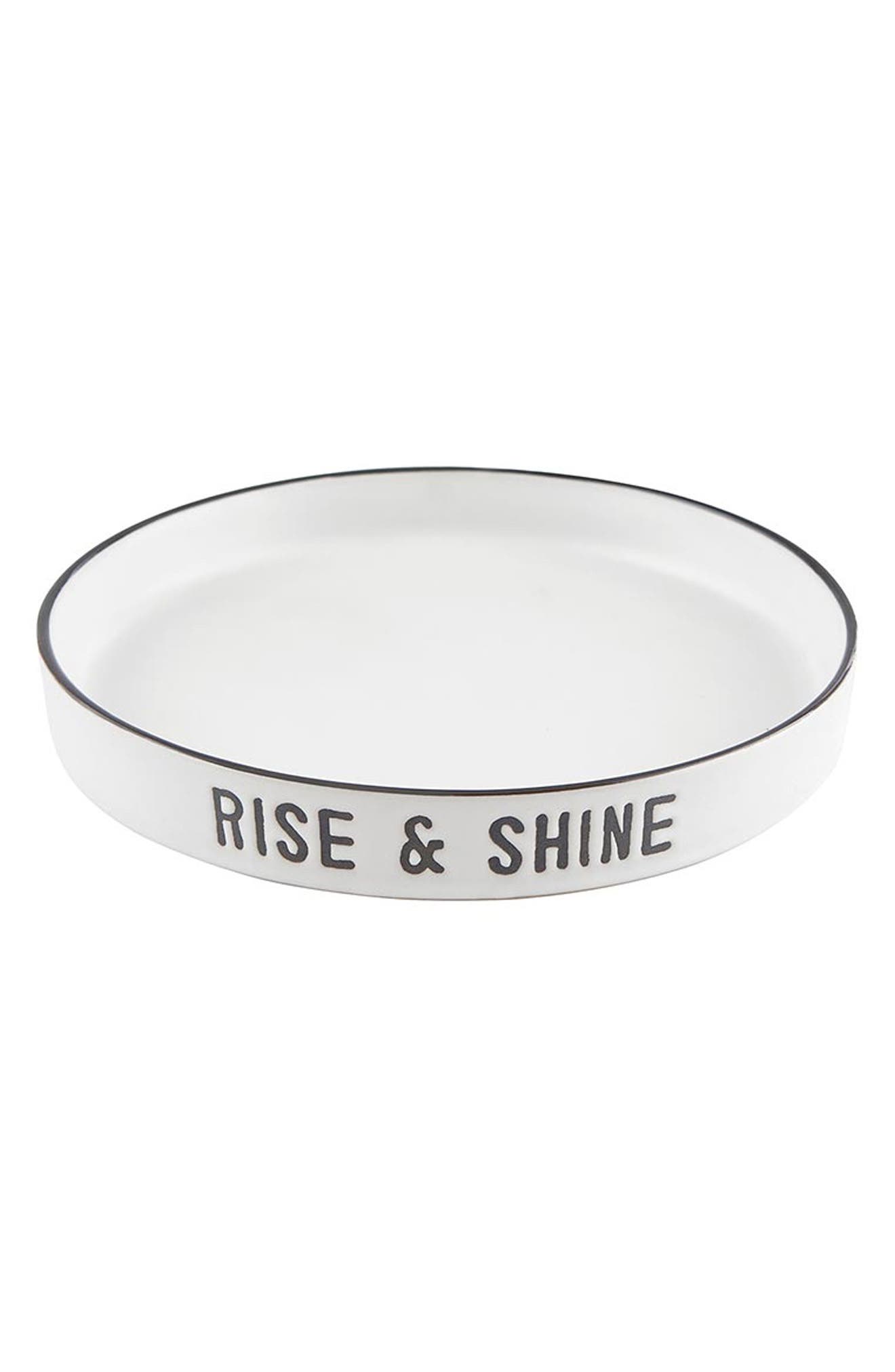 CREATIVE BRANDS Set of 4 Rise & Shine Ceramic Plates | Nordstromrack