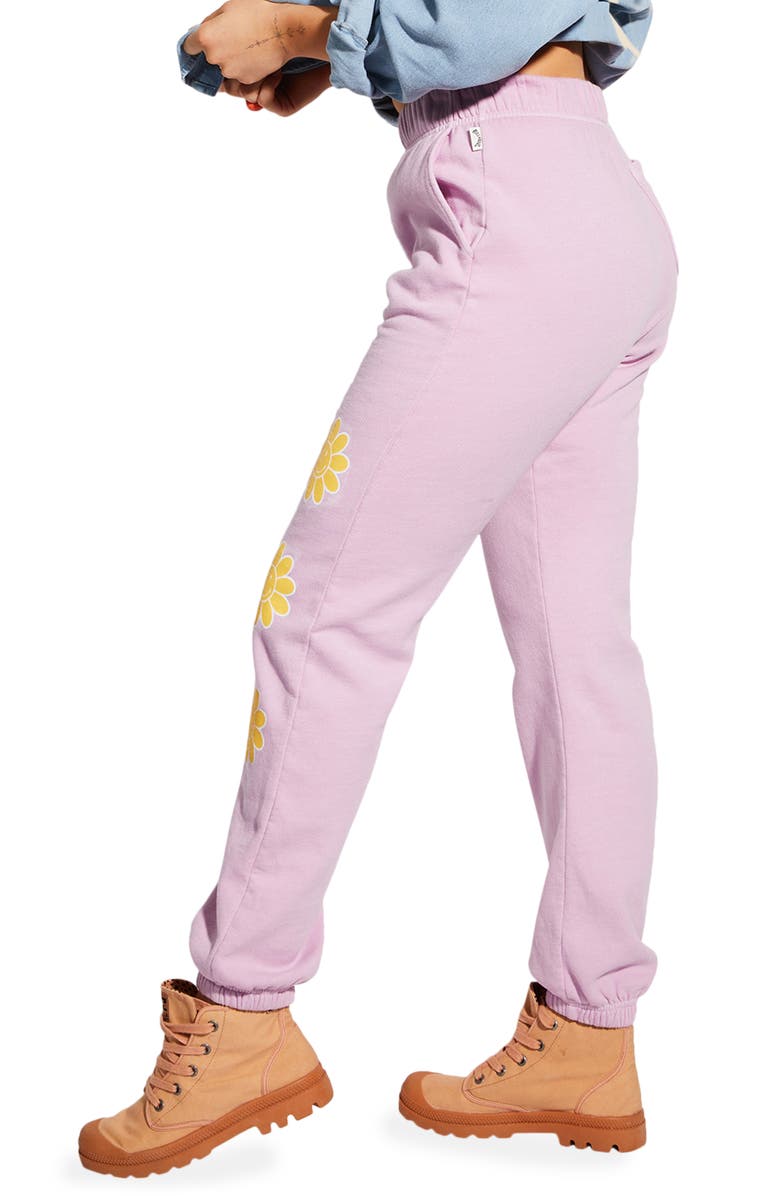 Billabong x Smiley® Happy Saturday Organic Cotton Blend Joggers ...