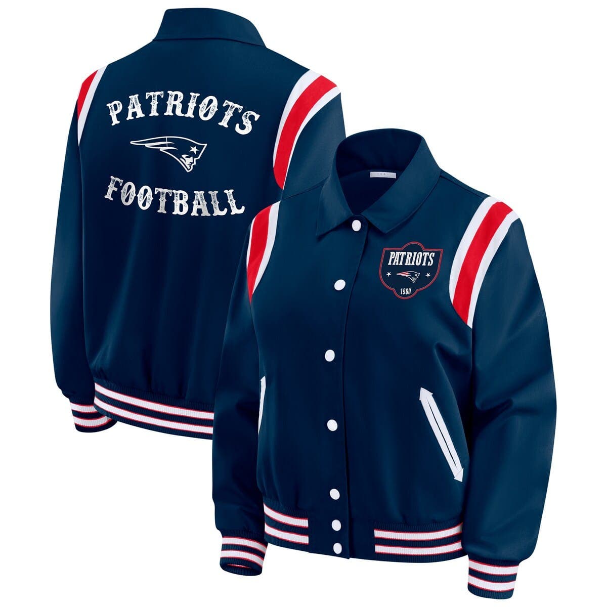 WEAR by Erin Andrews Women's WEAR by Erin Andrews Navy New England ...