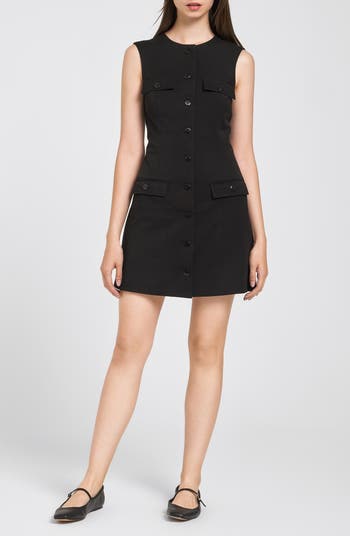 WAYF Amal Button-Up Minidress | Nordstromrack