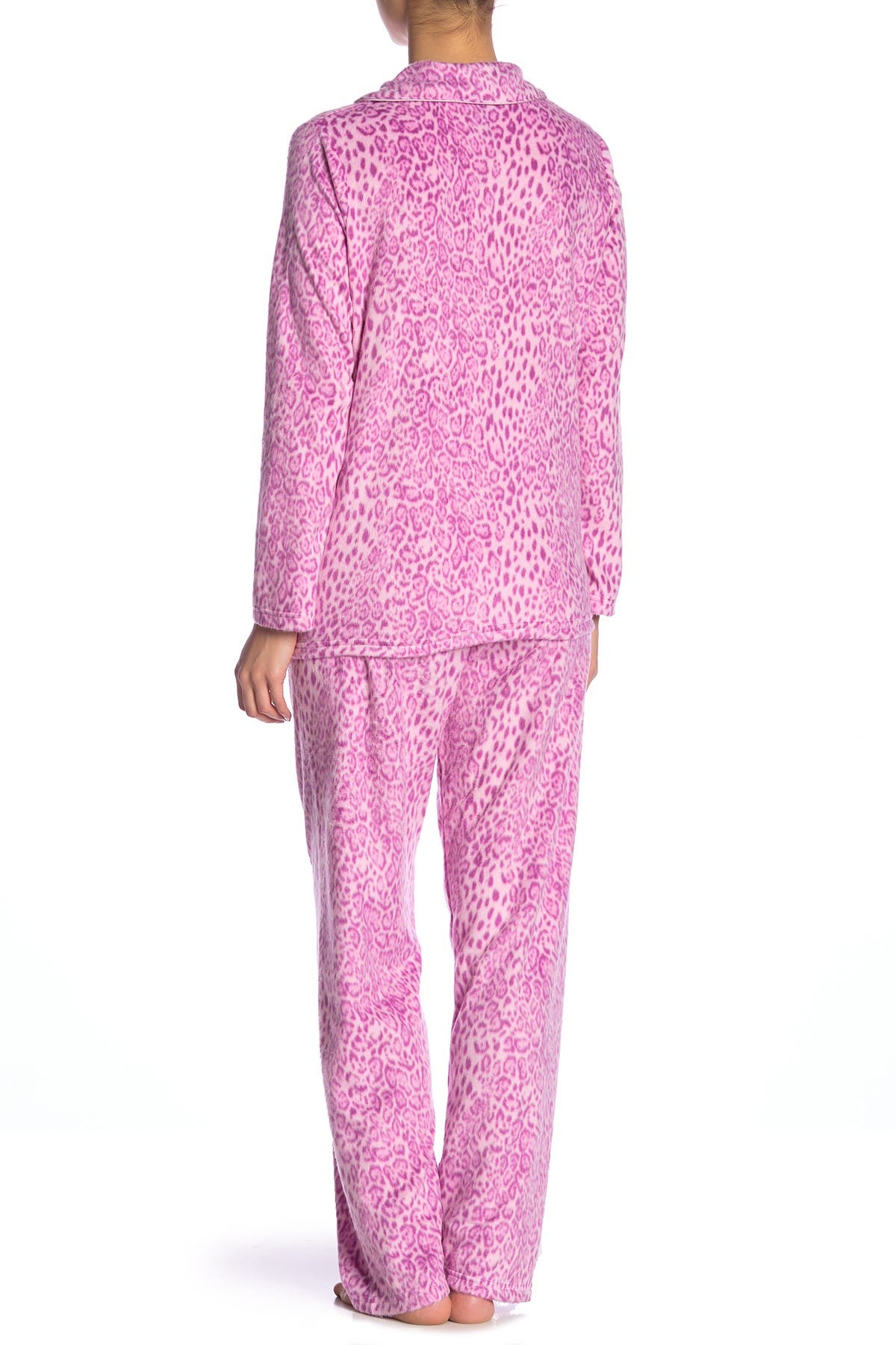 Tahari Essentially Yours Fleece 2-Piece Pajama Set | Nordstromrack
