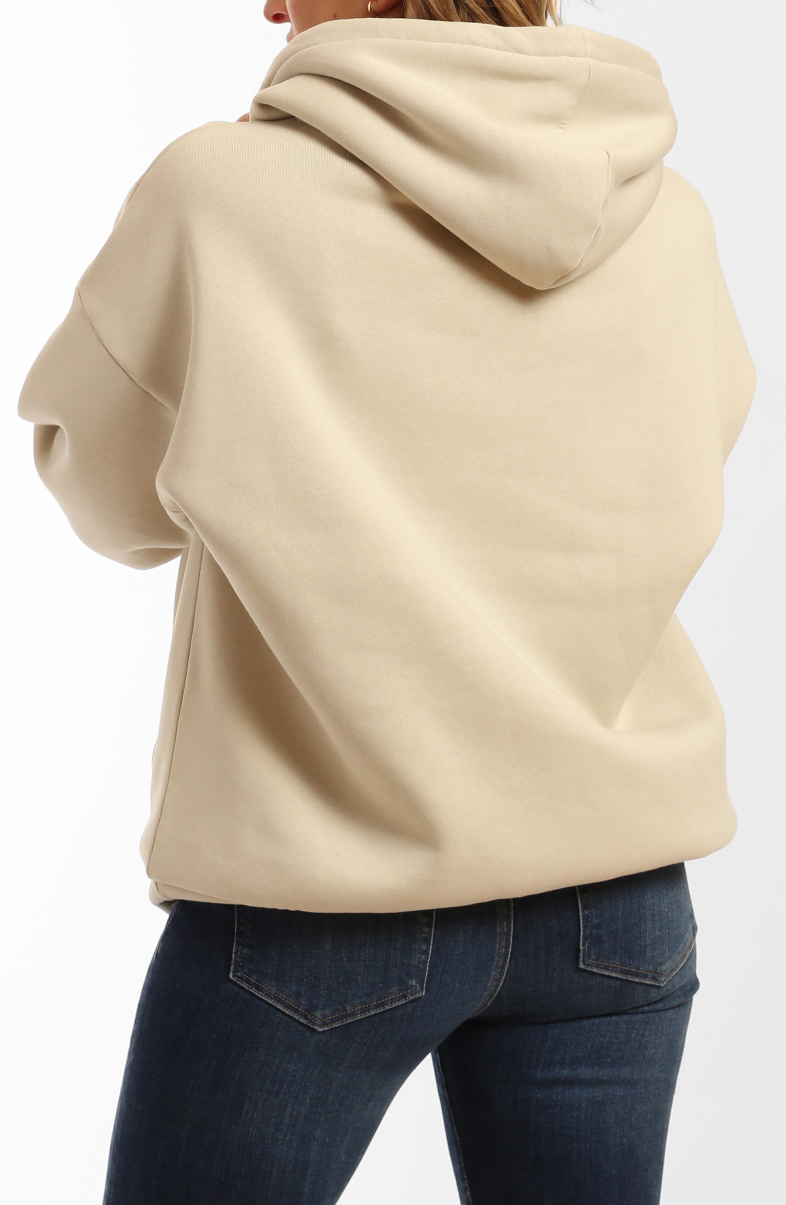 Brooklyn Industries Diagonal Logo Graphic Hoodie | Nordstromrack