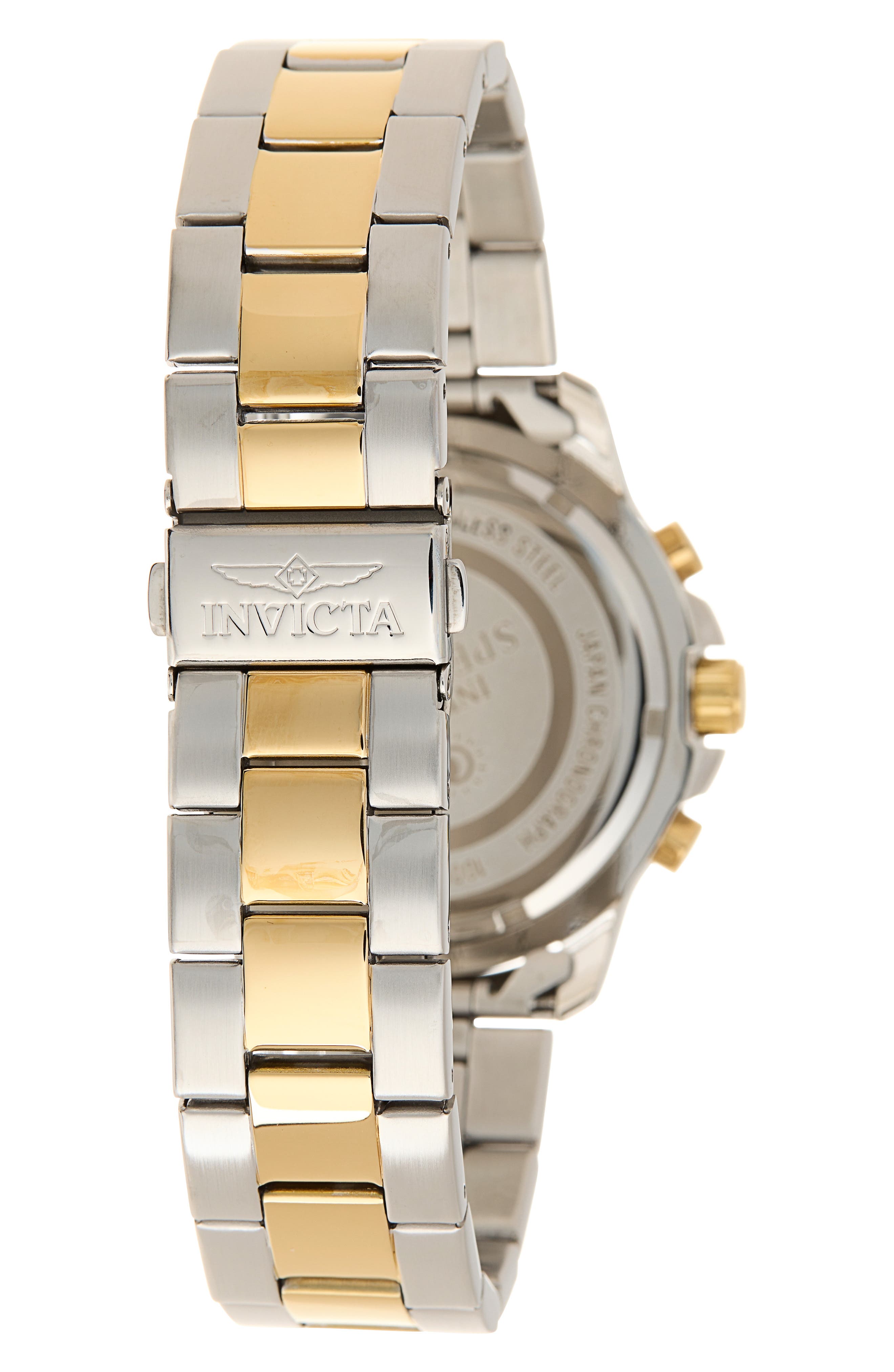 INVICTA Specialty Two-Tone Quartz Bracelet Watch, 44mm x 12mm ...