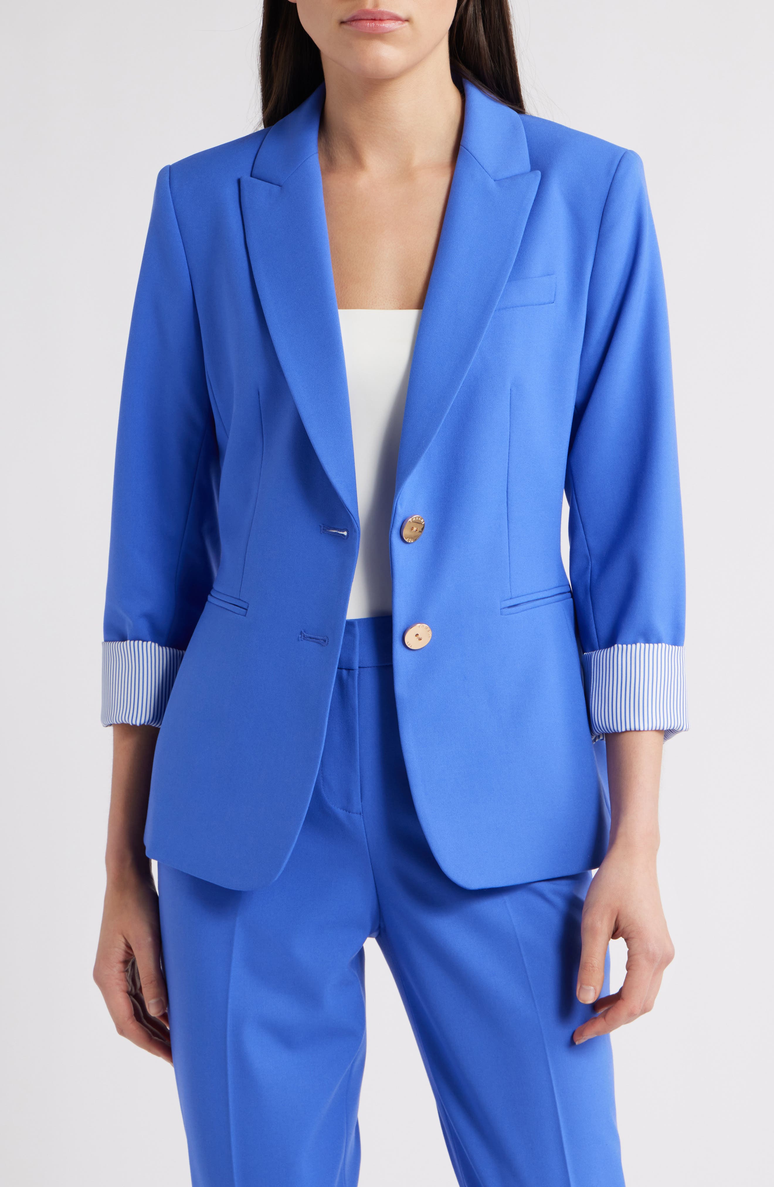 Tahari ASL Roll-Cuff Jacket | Nordstrom