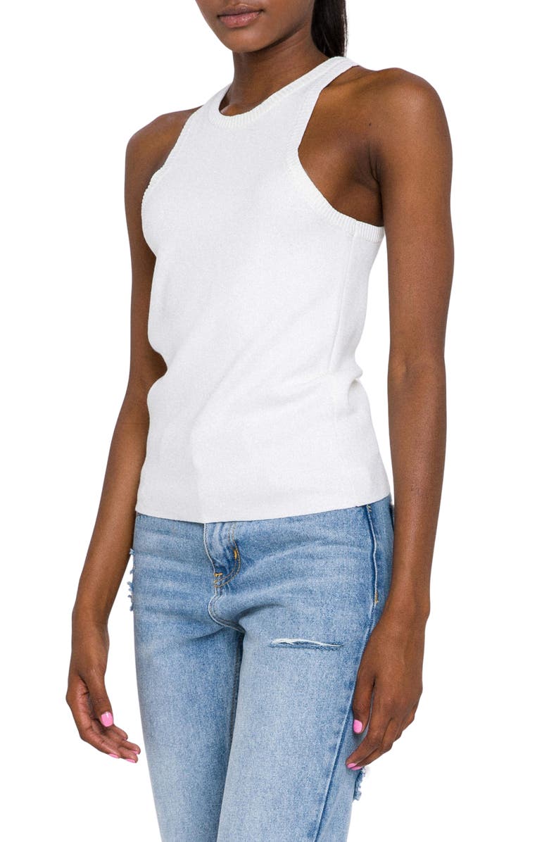 Grey Lab Criss Cross Back Knit Top | Nordstromrack