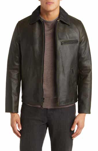 Schott NYC Waxy Cowhide Leather Moto Jacket | Nordstrom Schott NYC Waxy Cowhide Leather Moto Jacket | Nordstrom