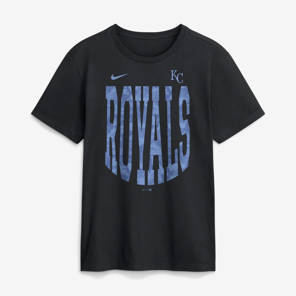 Men's Nike Black Kansas City Royals Camo Velocity Victor T-Shirt (Men ...