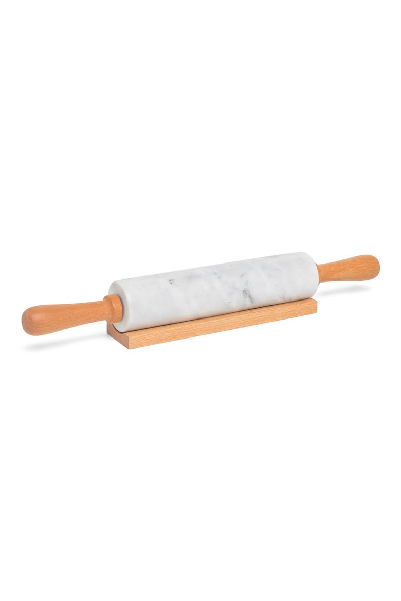 White & Gray Marble Rolling Pin | Nordstromrack