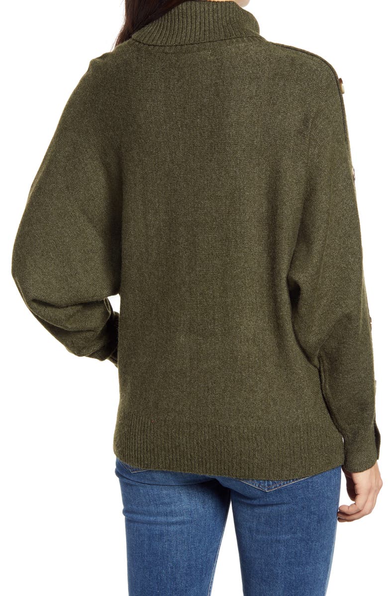 beachlunchlounge Tenley Turtleneck Dolman Sleeve Sweater | Nordstromrack