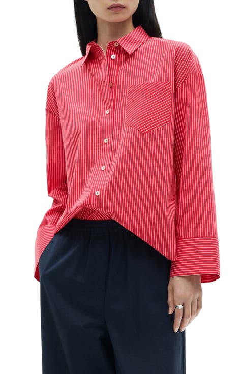 Women's Red Button Up Tops | Nordstrom