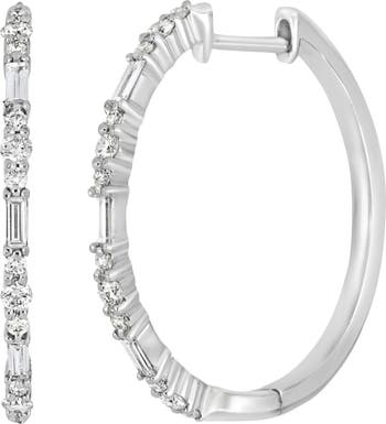 Bony Levy Gatsby Diamond Hoop Earrings | Nordstromrack
