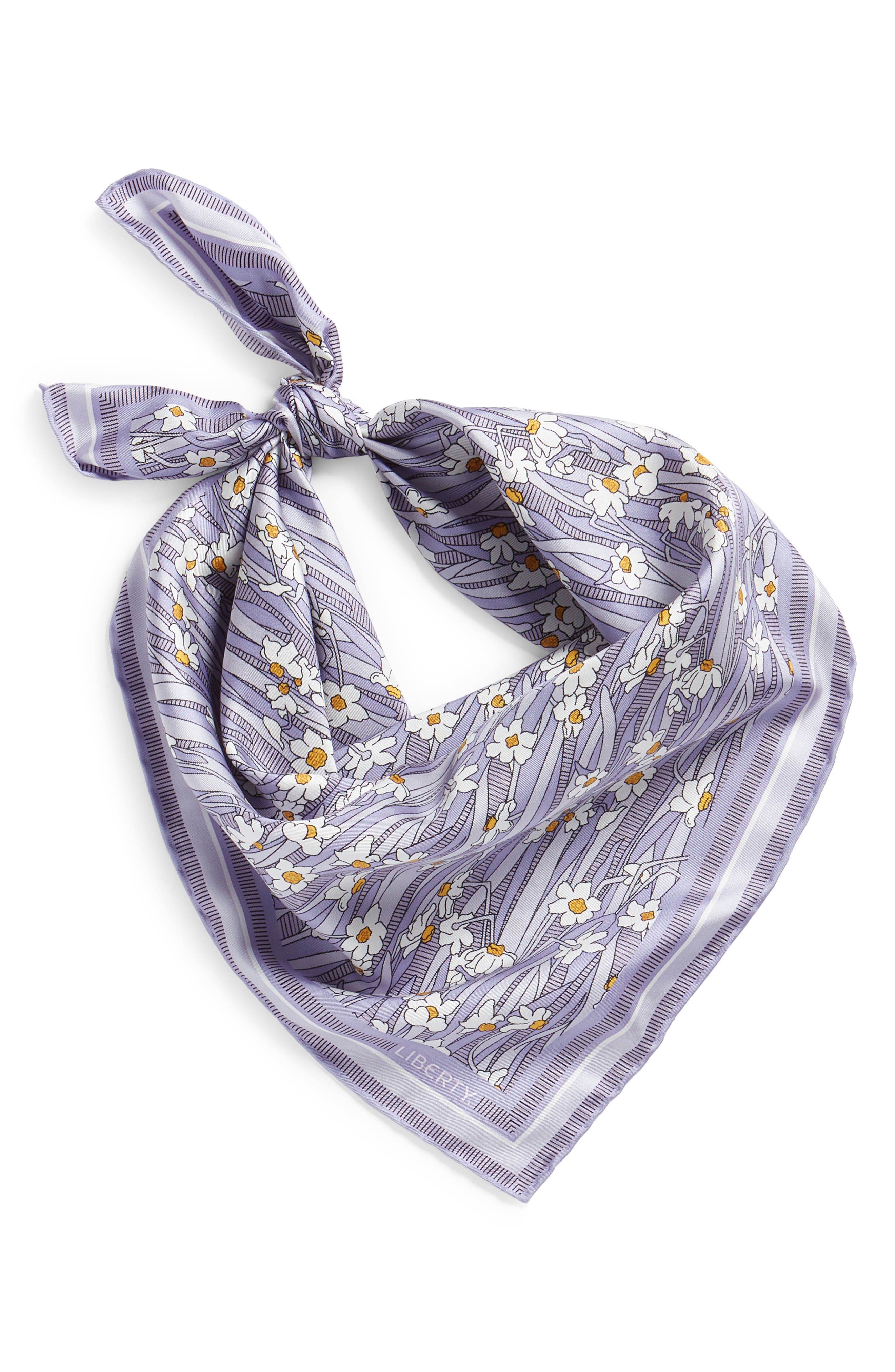 Liberty London Daisy Lawn Silk Scarf | Nordstromrack