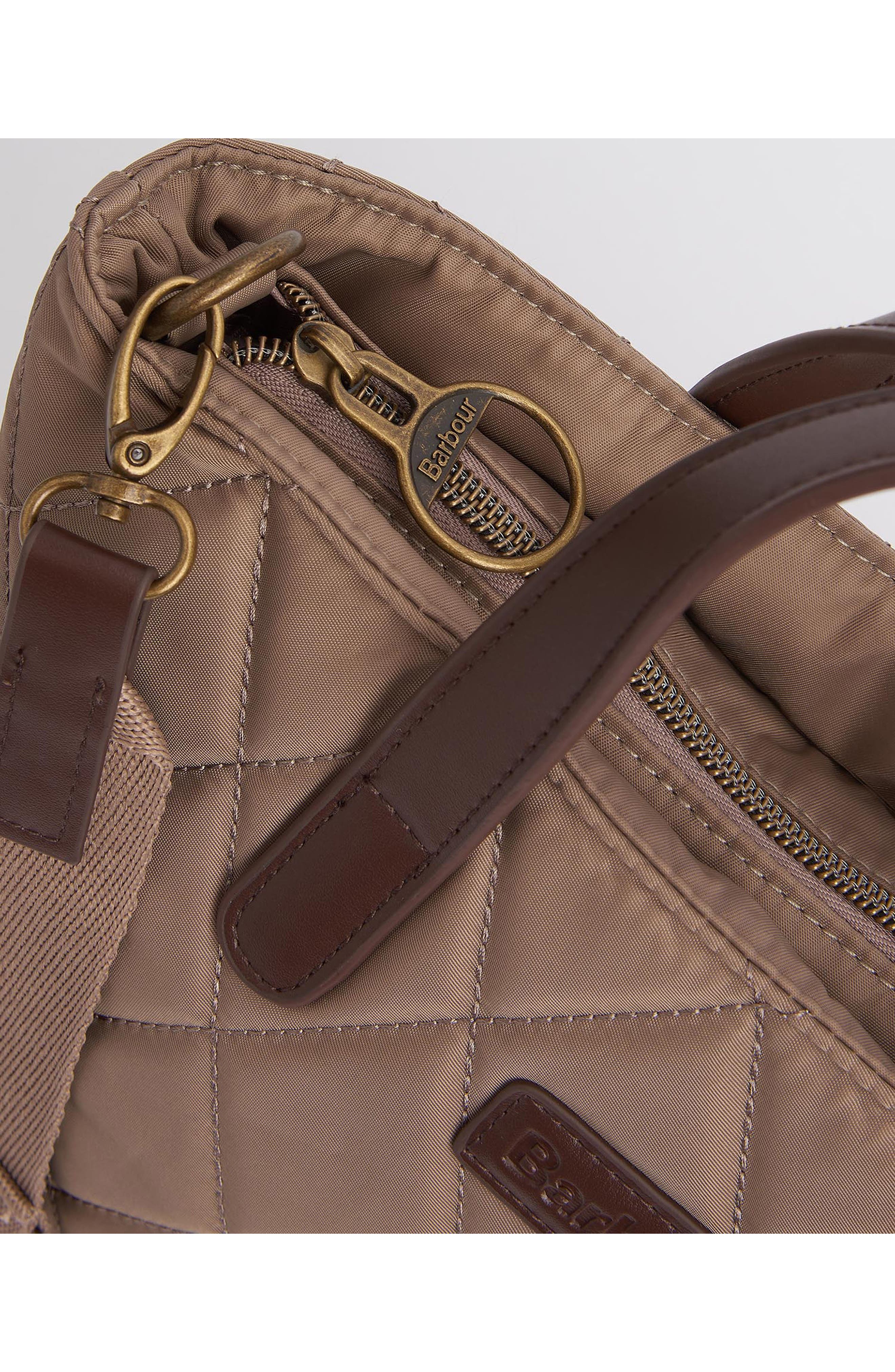 Barbour Mini Diamond Quilted Nylon Tote Bag | Nordstrom