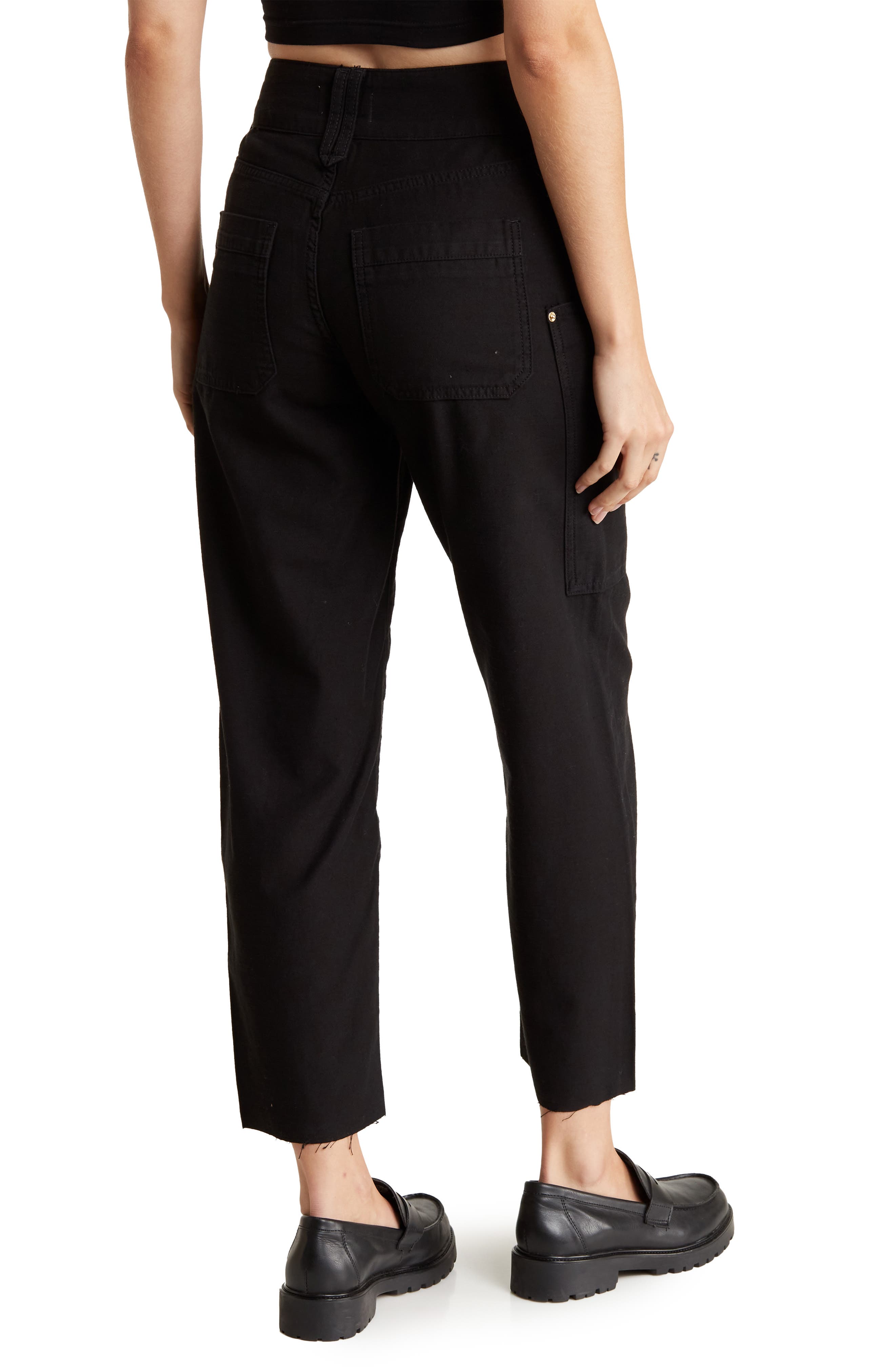 FRAME Twisted Utility Crop Pants | Nordstromrack