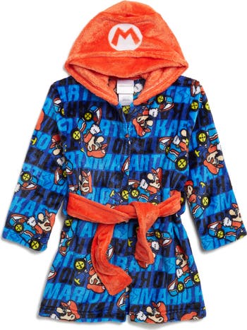 KOMAR Kids' Super Mario™ Mario Hooded Robe | Nordstromrack