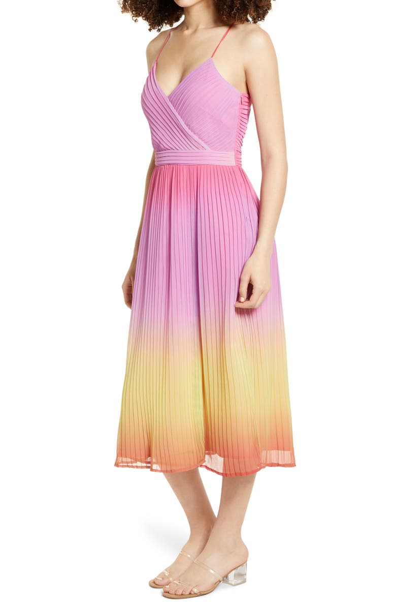 Leith Ombré Print Dress | Nordstromrack