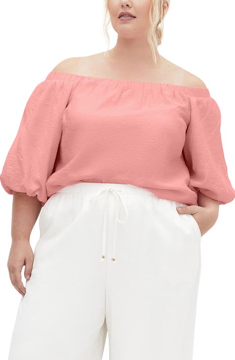 Off the Shoulder Plus-Size Tops for Women | Nordstrom