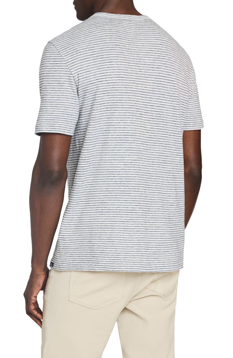 Faherty Stripe Cotton & Modal T-Shirt | Nordstromrack