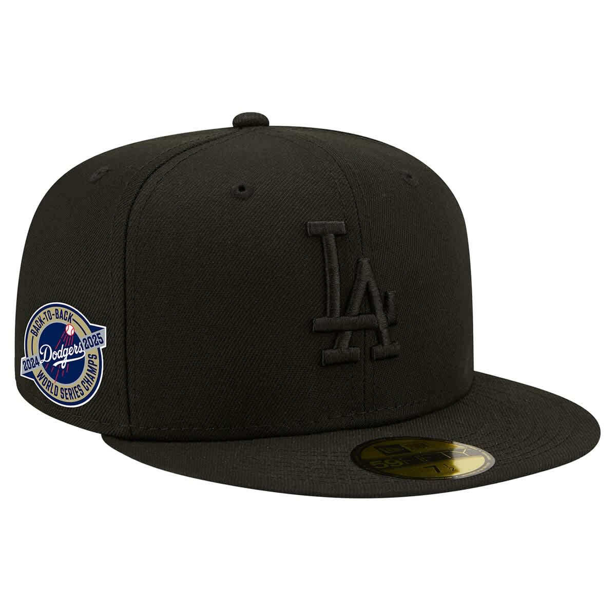 New Era Men's New Era Black Los Angeles Dodgers 2024/25 Back to Back ...
