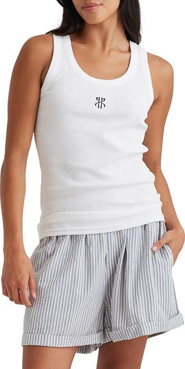 Papinelle Logo Embroidered Sleep Tank | Nordstrom