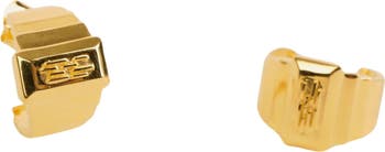 Gwen Beloti Tiered Block Hoops | Nordstrom