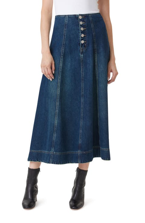 Women's Denim Midi Skirts | Nordstrom