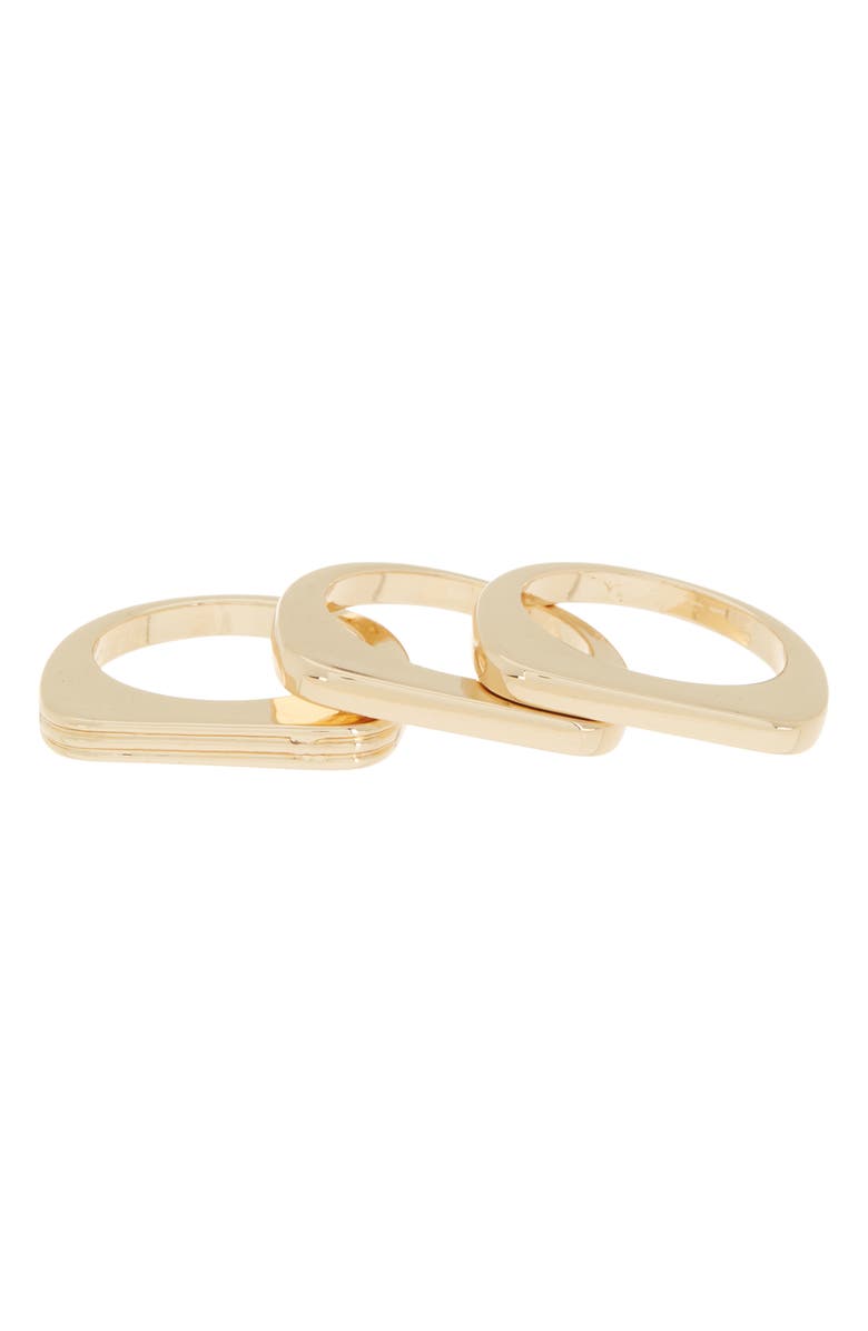 NORDSTROM RACK 3-Pack Flat Top Stacking Rings | Nordstromrack