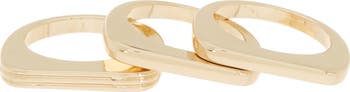 NORDSTROM RACK 3-Pack Flat Top Stacking Rings | Nordstromrack