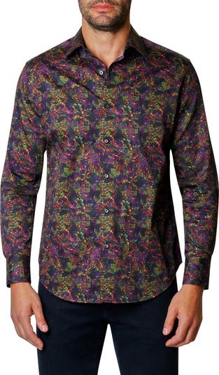 Robert Graham Cameron Abstract Print Button-Up Shirt | Nordstromrack