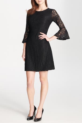 Tommy Hilfiger 3/4 Bell Sleeve Lace Dress | Nordstromrack