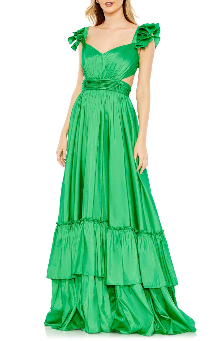 Mac Duggal Sweetheart Neck A-Line Tiered Gown | Nordstrom