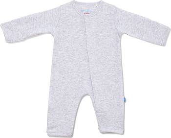 Magnetic Me Simply Light Grey Mélange Organic Cotton Magnetic Closure ...