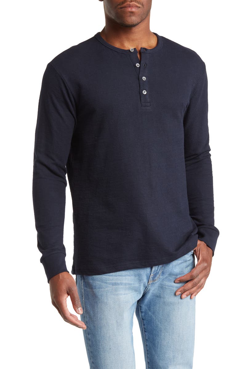 Slate & Stone Long Sleeve Cotton Henley Shirt | Nordstromrack