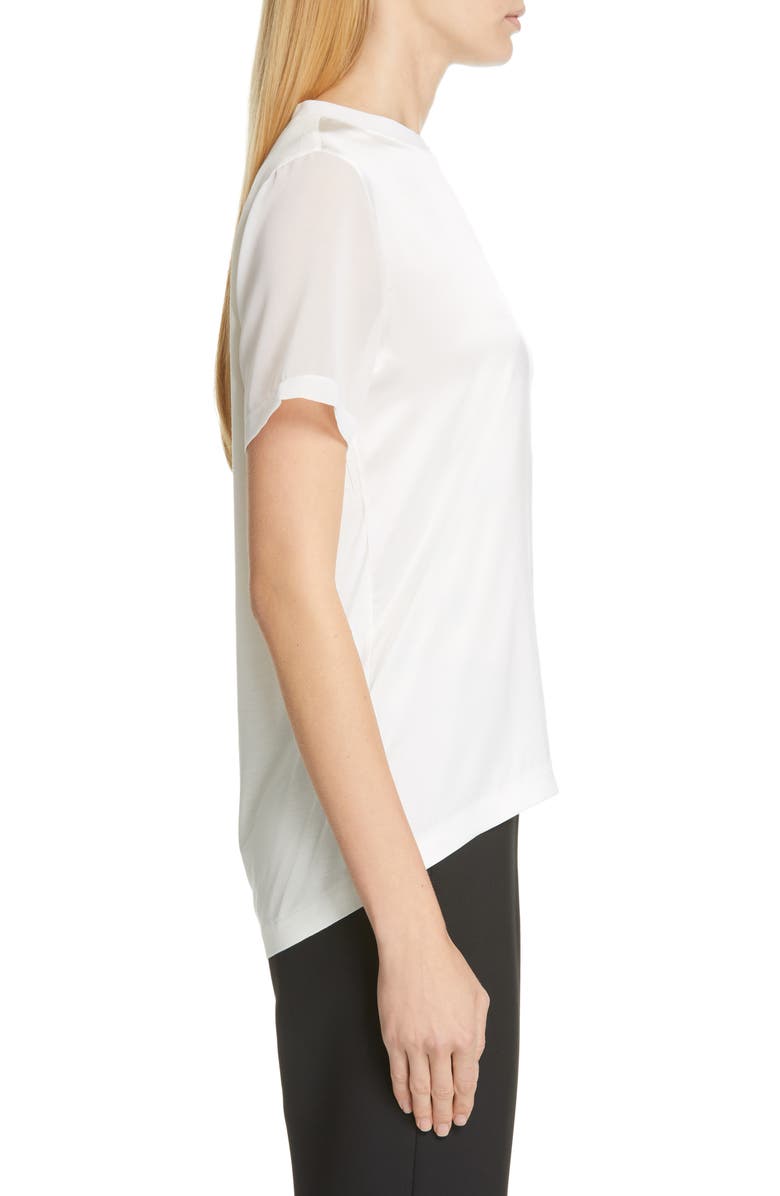 BOSS Efrona Sheer Sleeve Top | Nordstromrack