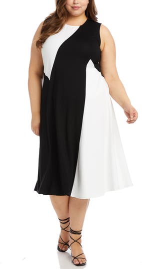 Karen Kane Sleeveless Colorblock Dress | Nordstrom