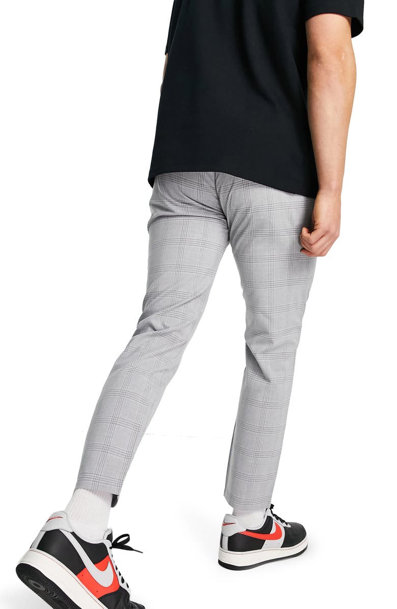 Topman Men's Check Skinny Fit Trousers | Nordstromrack