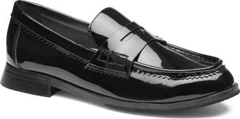Johnston & Murphy Gillian Patent Leather Penny Loafer (Women) | Nordstrom