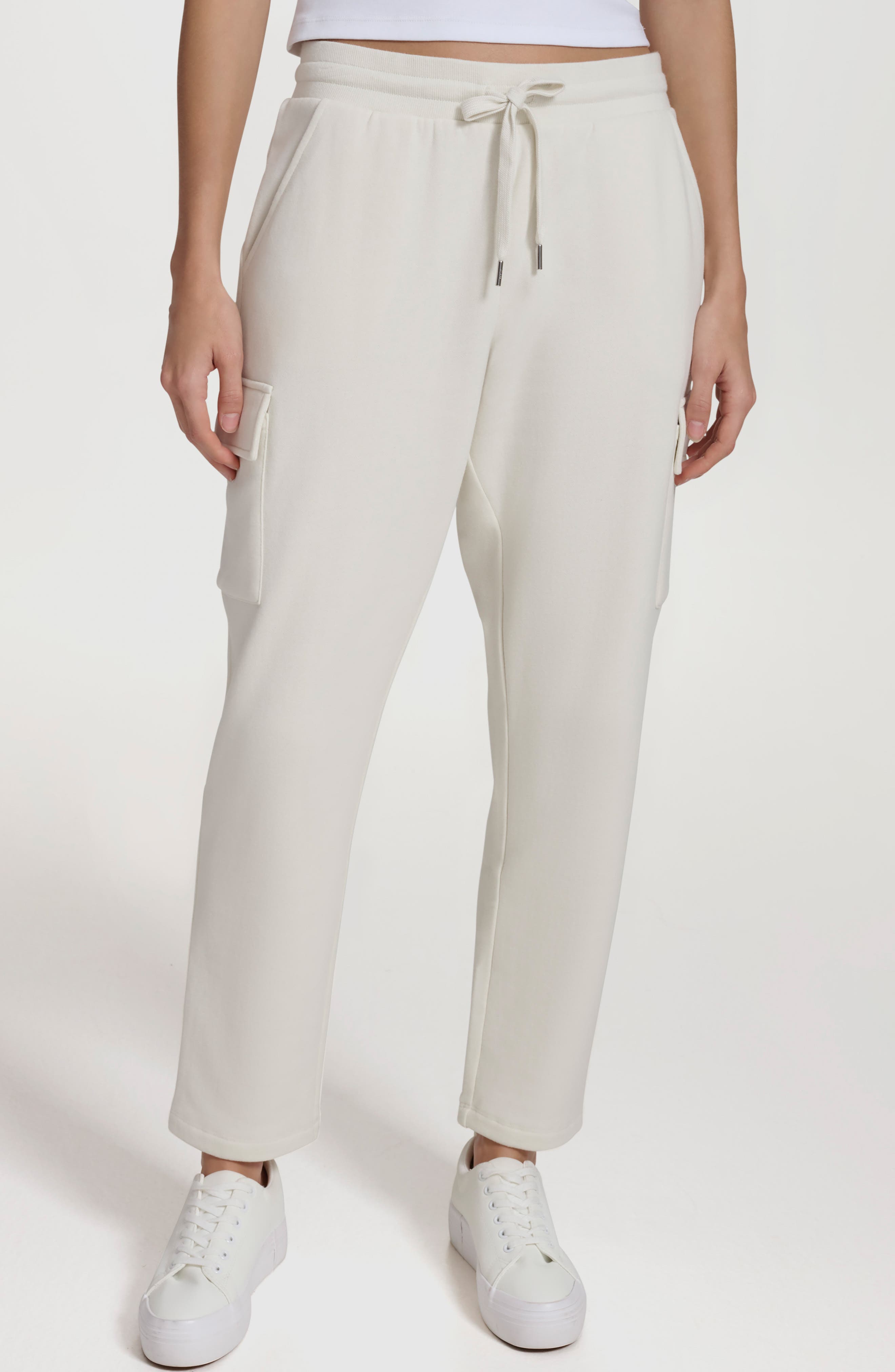 Andrew Marc Sport Fleece Cargo Ankle Pants | Nordstromrack