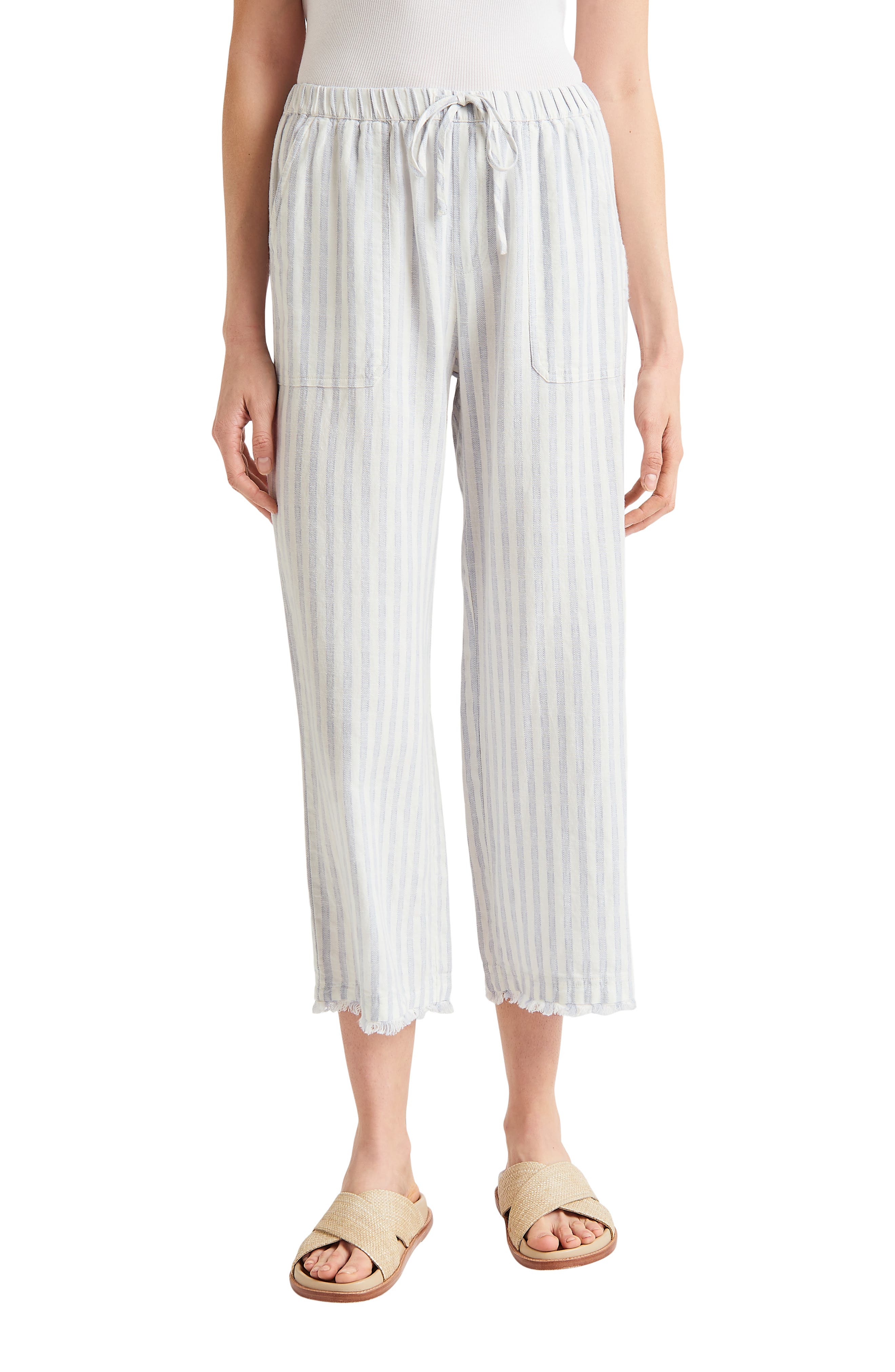 Splendid Liam Stripe Crop Pants | Nordstrom