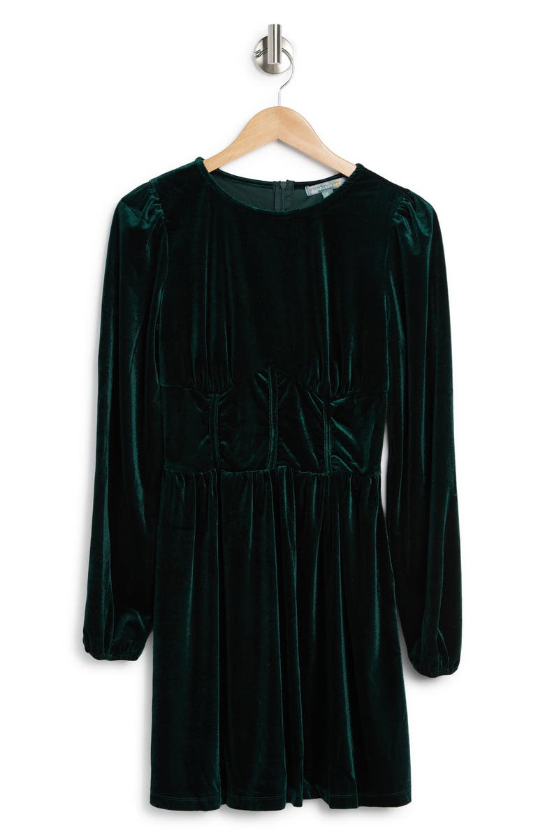 Good Luck Gem Bustier Velvet Dress | Nordstromrack