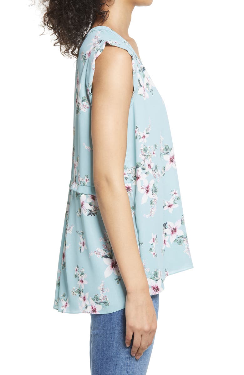 Everleigh Pleat Back High/Low Top | Nordstromrack