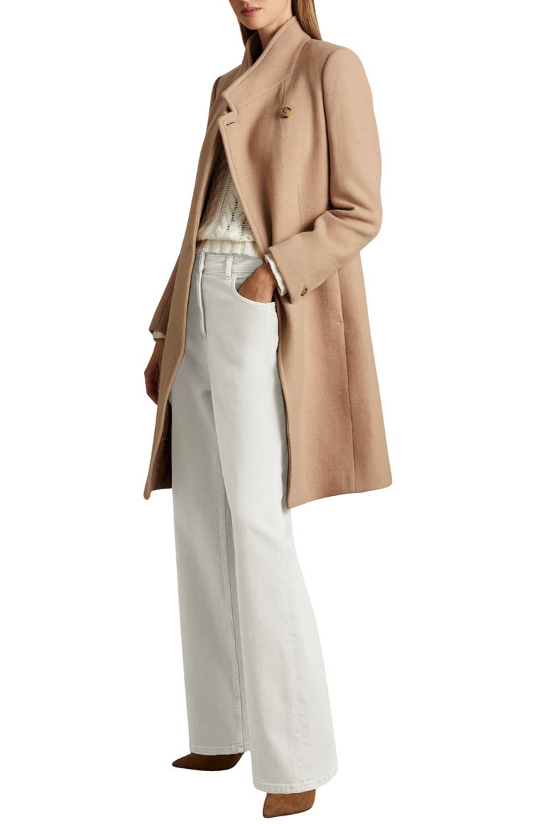 Reiss Maude Double Breasted Wool Blend Coat | Nordstromrack