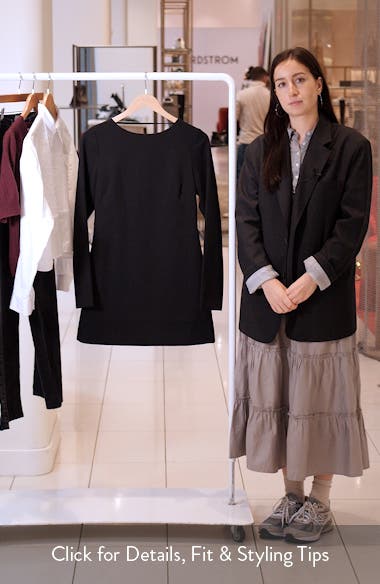 Meet Cute Long Sleeve Minidress (Women) | Nordstromrack