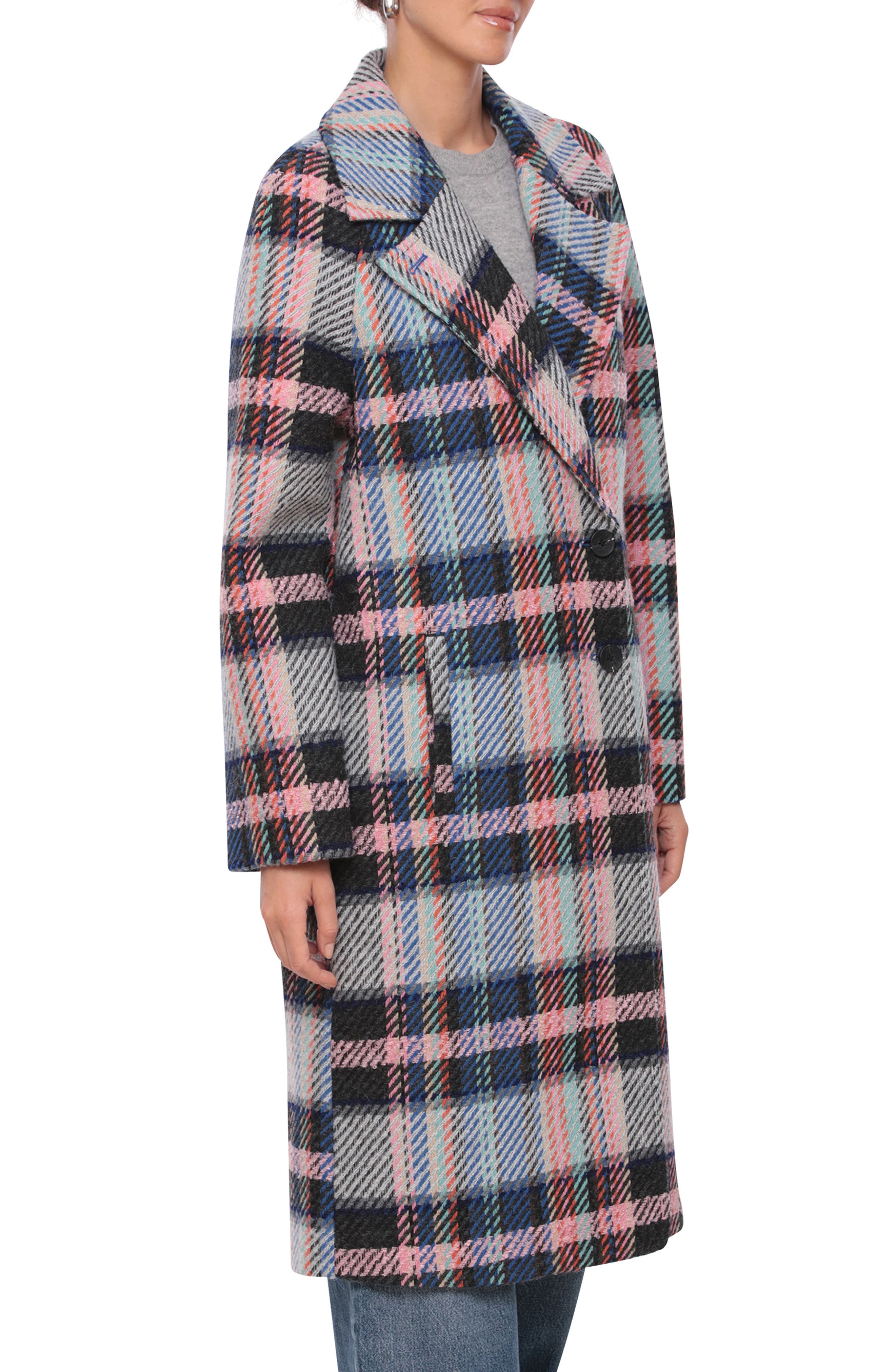 Avec Les Filles Plaid Coat | Nordstromrack